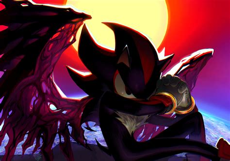 Holographicros3 Shadow The Hedgehog Sonic Series Sonic Generations Sonic X Shadow