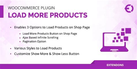 Woocommerce Load More Products Plugin Infinite Scrolling By Extendons