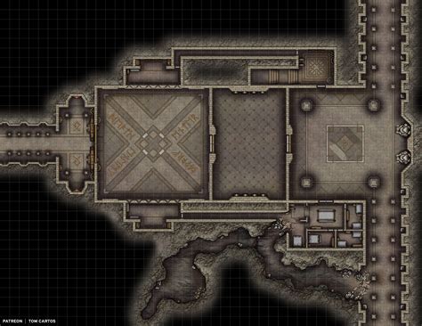 Dwarvenhearth Dwarven Kingdom Entrance Battle Map Ptolus
