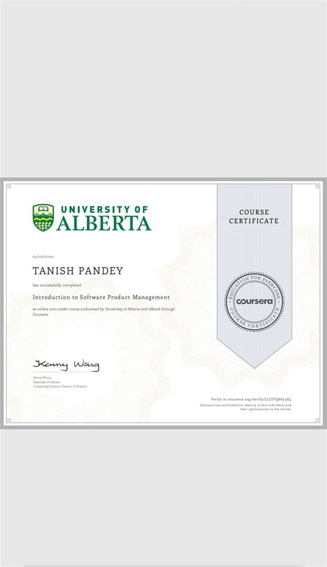 Tanish Pandey On Linkedin Coursera Softwareprojectmanagement