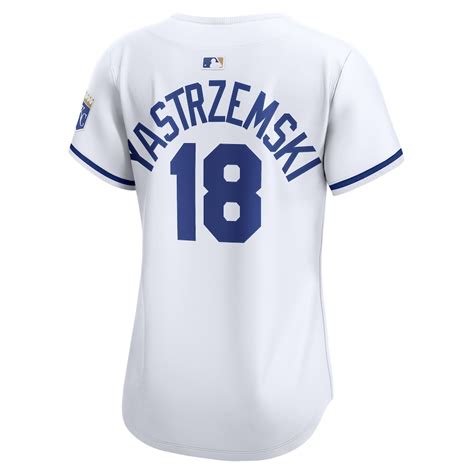 Womens Kansas City Royals Mike Yastrzemski Nike White Home Limited