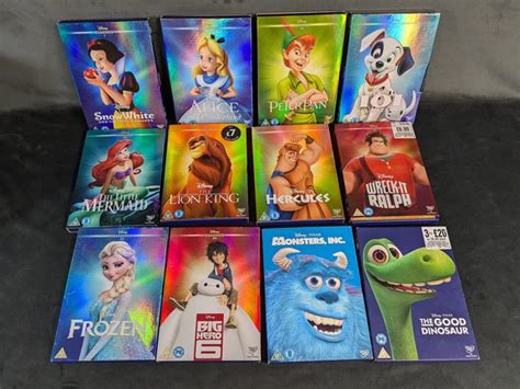 Disney Animated Classics Dvd Collection Wreck It Ralph Frozen Monsters