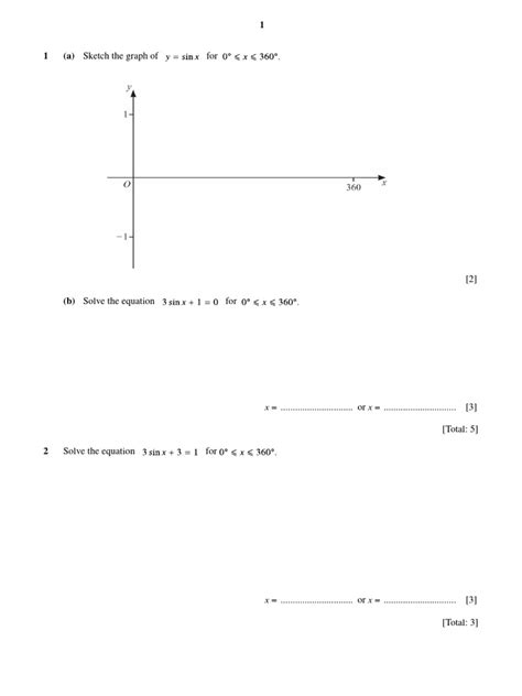 Trig Functions Pdf Equations Mathematical Relations