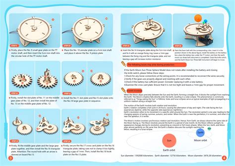 Diy Wooden Earth Moon Sun Model Kits Stem Kits From Icstation On Tindie