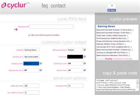 Get A Free Rss Widget For Your Site Ghacks Tech News