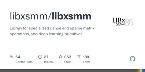 github libxsmm libxsmm library for specialized dense and sparse
