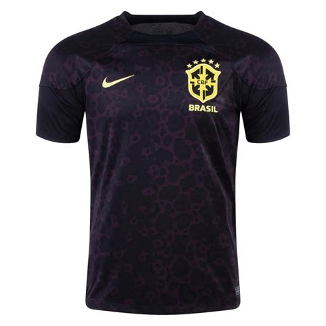 Camisa Nike Seleção Brasileira Preta 2023 Loja Dos Torcedores