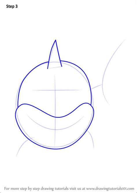 How To Draw Chibi Bruce From Finding Nemo Chibi Characters Step By Step