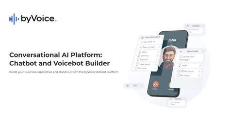 Conversational Ai Platform Chatbot And Voicebot Builder Byvoice