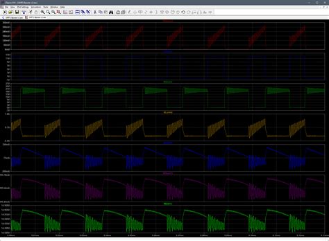 flyback simulation voltage spikes page 1