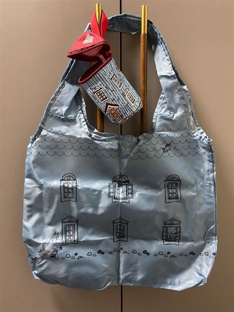 Moomin Reusable Bag With Casing Womens Fashion Bags And Wallets Tote