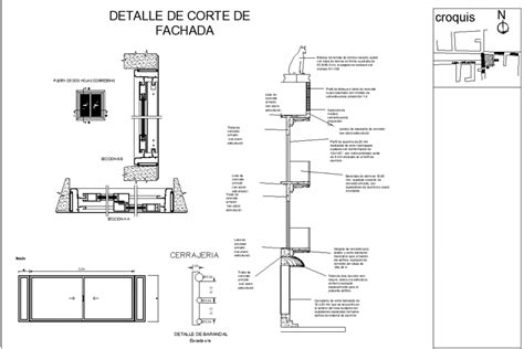 Window Detail Drawing In Dwg Autocad File