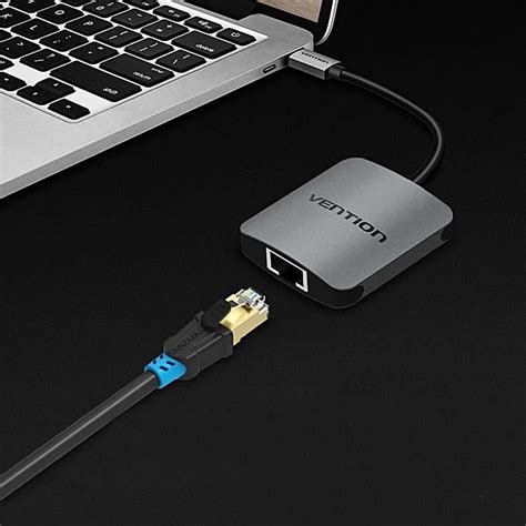 Vention Vention USB C Network Adapter Type C To RJ Mbps Lan Network Card Ethernet Converter