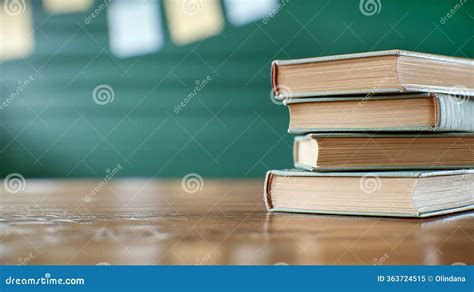 Classroom With Green Walls Illuminated By Sunlight With Generative Ai Whiteboard And Wooden Desk
