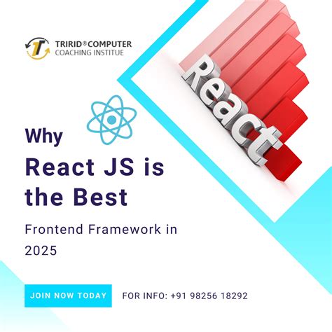 Why React JS Is The Best Frontend Framework In TCCI TRIRID Computer Coaching Center