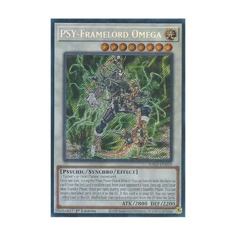 Rarity Collection Ii Psy Framelord Omega