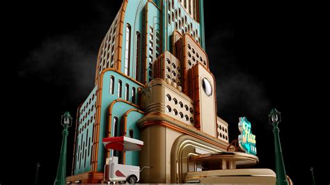 Atompunk Premium 3d Models And Materials Kitbash3d