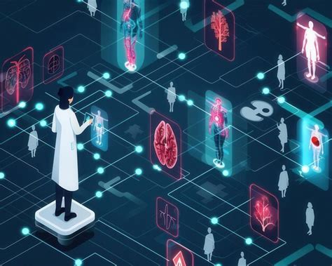 healthcare professional using iot devices for remote patient monitoring medical iot telehealth