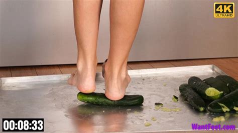 Myra Cucumber Crush 4k Mp4 Trample Mania Trampling Crushin Clips4sale