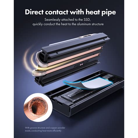 Graugear Usb4外接盒 Usb 4 0 Type C M 2 Nvme外接盒 Tb4 3 40gbps高速傳輸 蝦皮購物