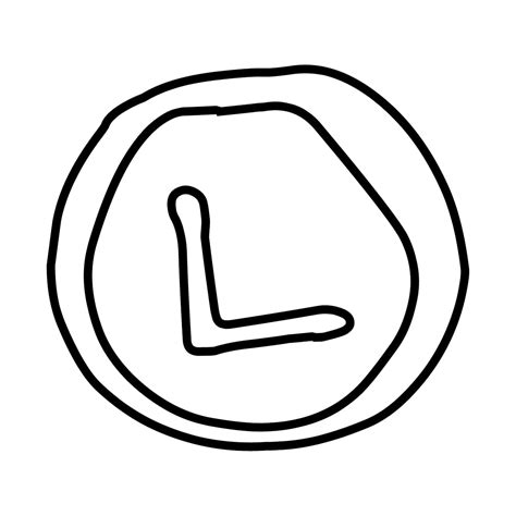 Letra L Para Colorear