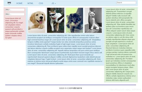 Bootstrap编写的一个响应式网页根据效果图利用boostrap完成响应式页面的设计与实现 Csdn博客