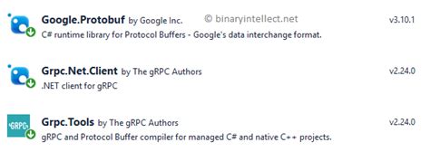 crud using grpc ef core and asp core part 3 binaryintellect knowledge base
