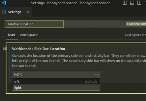 Move The Sidebar Or Terminal To The Right In Vs Code Bobbyhadz