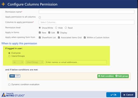 Allow User As Part Of Conditions For Form Event Actions Crow Canyon Software Forum Crow