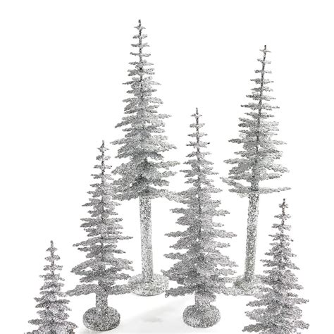 Silver Trees Set Of 6 Gorsuch