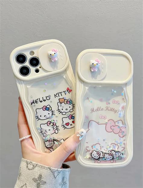 ️구매만족도 100 폰케이스 맛집 ️ 산리오 키티 시나모롤 포차코 카메라보호 반짝이 스노우볼 Y2k 아이폰케이스 귀여운아이폰케이스 아이폰 15 14 13 12 11