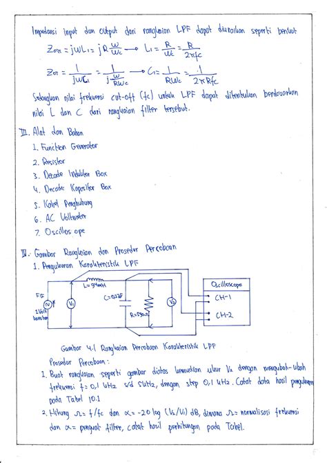 Solution Rangkaian Low Pas Filter Politeknik Elektronika Negeri Surabaya Electric Circuit Low