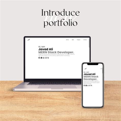 Javad Ali P On Linkedin React Tailwindcss Portfolio 10 Comments