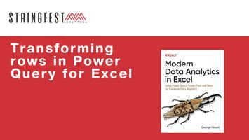 Transforming Rows With Power Query For Excel Tickets Wed Jun 18 2025