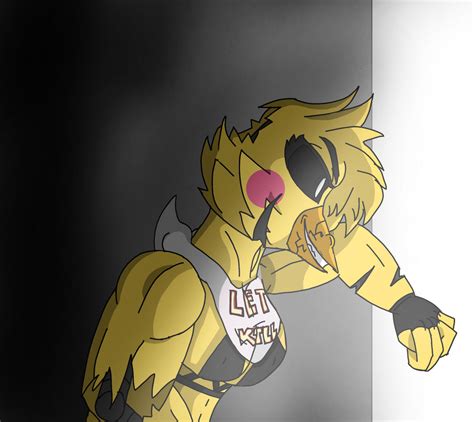 Chika Withered Toy Chica Fanart By Mreyesneedbleached On Deviantart