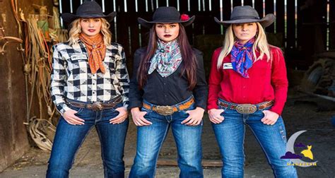 استایل کابوی، لباس کابوی زنانه و دخترانه، تیپ کابوی دخترانه و زنانه مه‌پوش