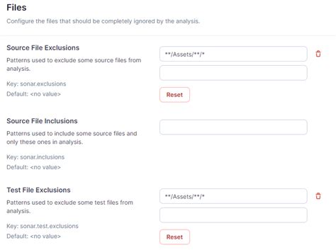 Sonarscanner Ignore The Sonar Exclusions SonarQube Cloud Sonar