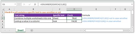 Excel Formula Check If A Cell Contains A Specific Text