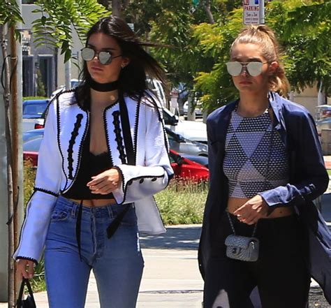 KENDALL JENNER And GIGI HADID Out In Los Angeles HawtCelebs