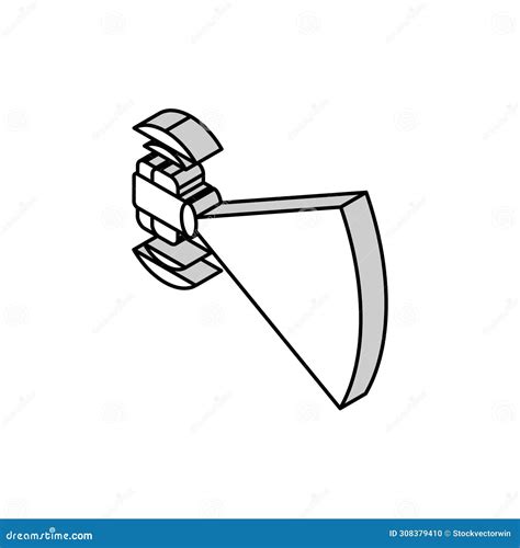 Lidar Sensors Autonomous Delivery Icon Doodle Illustration