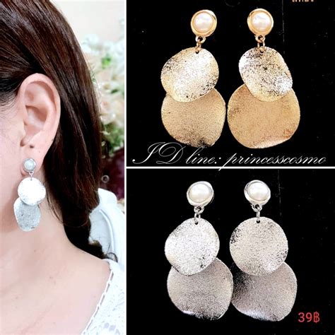 ต่างหูแฟชั่นสาวมั่นสุดชิคแปลงหนีบได้ค่ะ Princesscosmo Thaipick