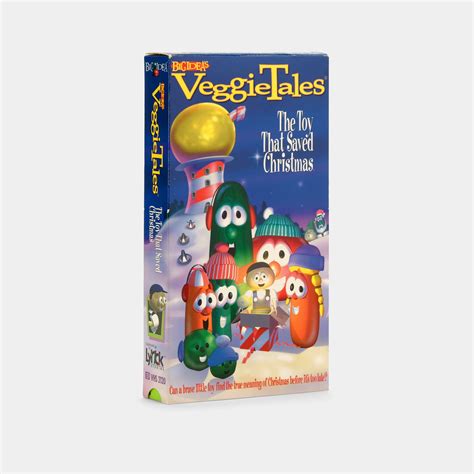 Veggietales The Toy That Saved Christmas Vhs Tape