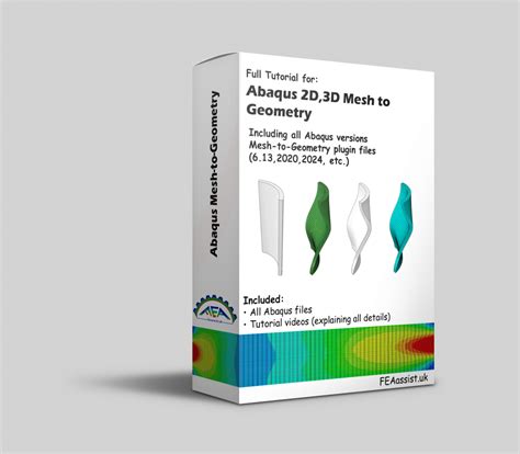 Abaqus Mesh To Geometry Tutorial Including All Abaqus Versions Plugins