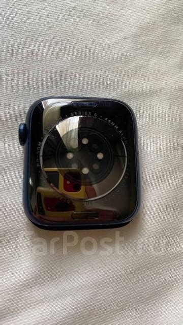 Apple Watch 6 44mm, умные часы, GPS, NFC, IP67, IP68, iOS, OS X, б/у, в ...