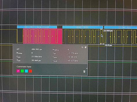 Decoder Decoding Bit Rate Information For An Led Project Using A Logic Analyzer Electrical