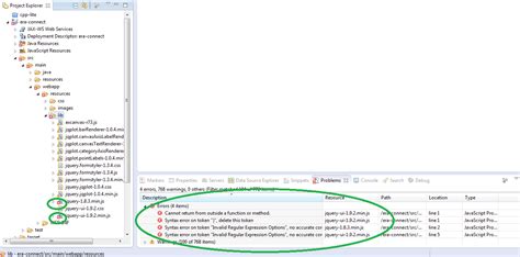 Progblog Eliminating Javascript Validation Errors Due To Jquery In An Eclipse Dynamic Web Project