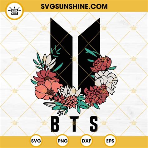 BTS Logo SVG Kpop SVG PNG DXF EPS Cricut