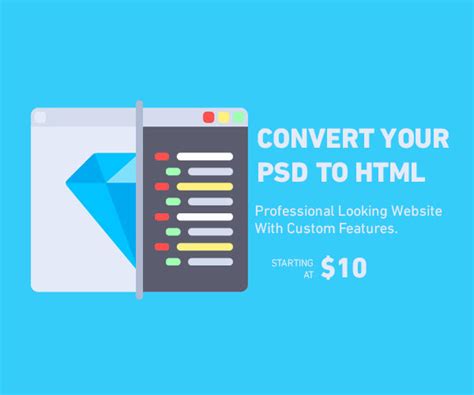 Convert Your Psd To Html Css By Aliyounis89 Fiverr