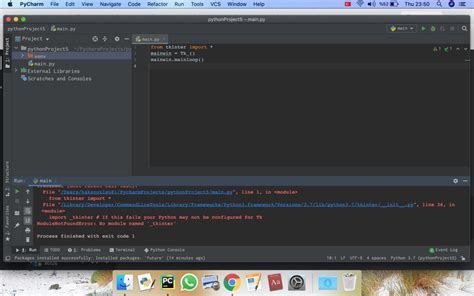 Pycharm A Tkinter Import Edemedim YazBel Forumu