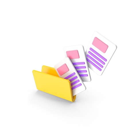 file transfer document folder 3d object 2307907471 shutterstock